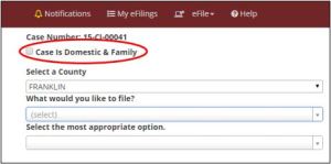 Domestic Relations – KCOJ eCourts Help