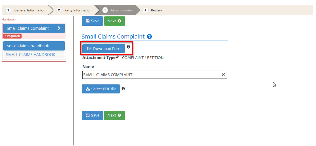 Downloading & Submitting AOC Forms