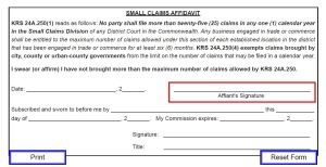 Downloading & Submitting AOC Forms
